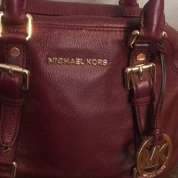 Michael Kors | Bags | Michael Kors Raspberry Handbag | Poshmark
